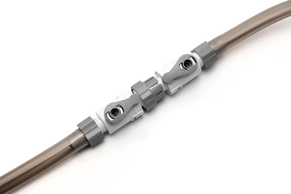 UNS Delta Double Valve Connect 1/2" 12MM — ATAquariums