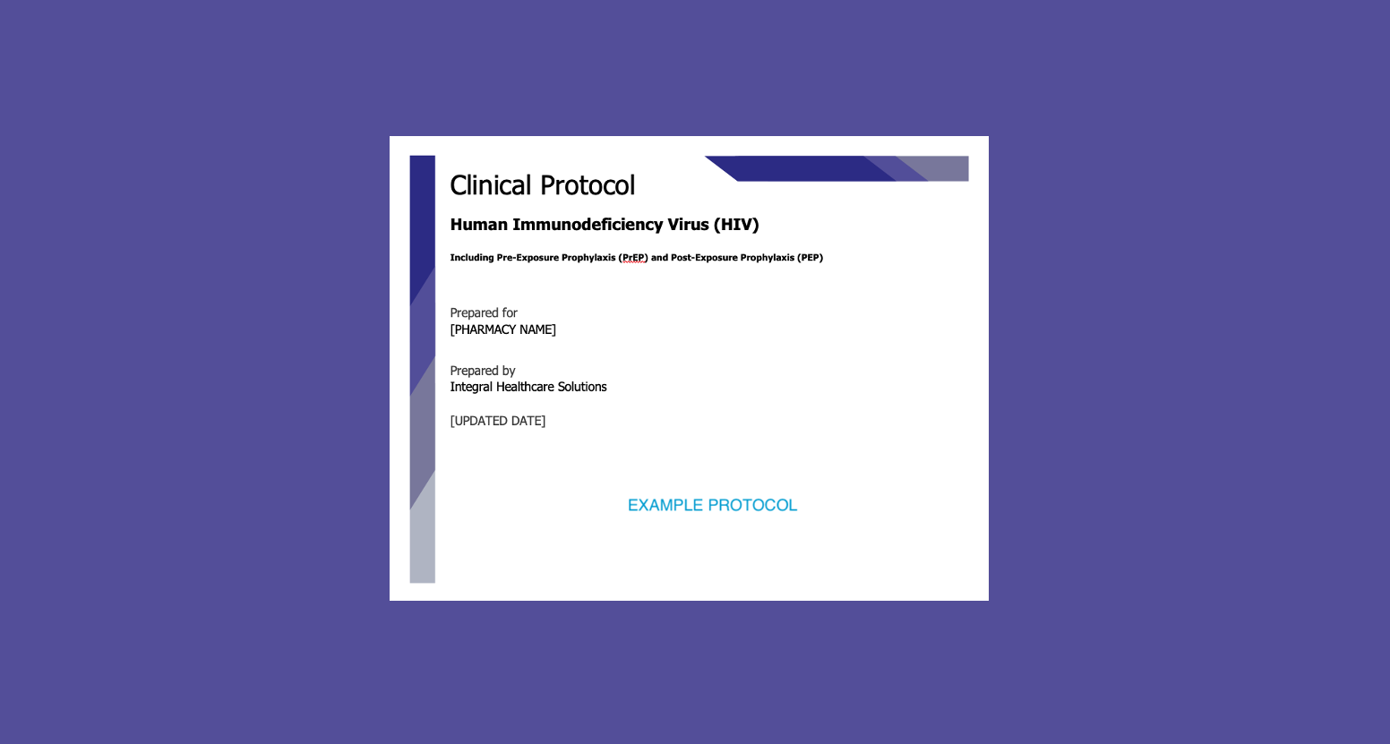 Disease-Specific Specialty Pharmacy Clinical Protocols — Integral ...
