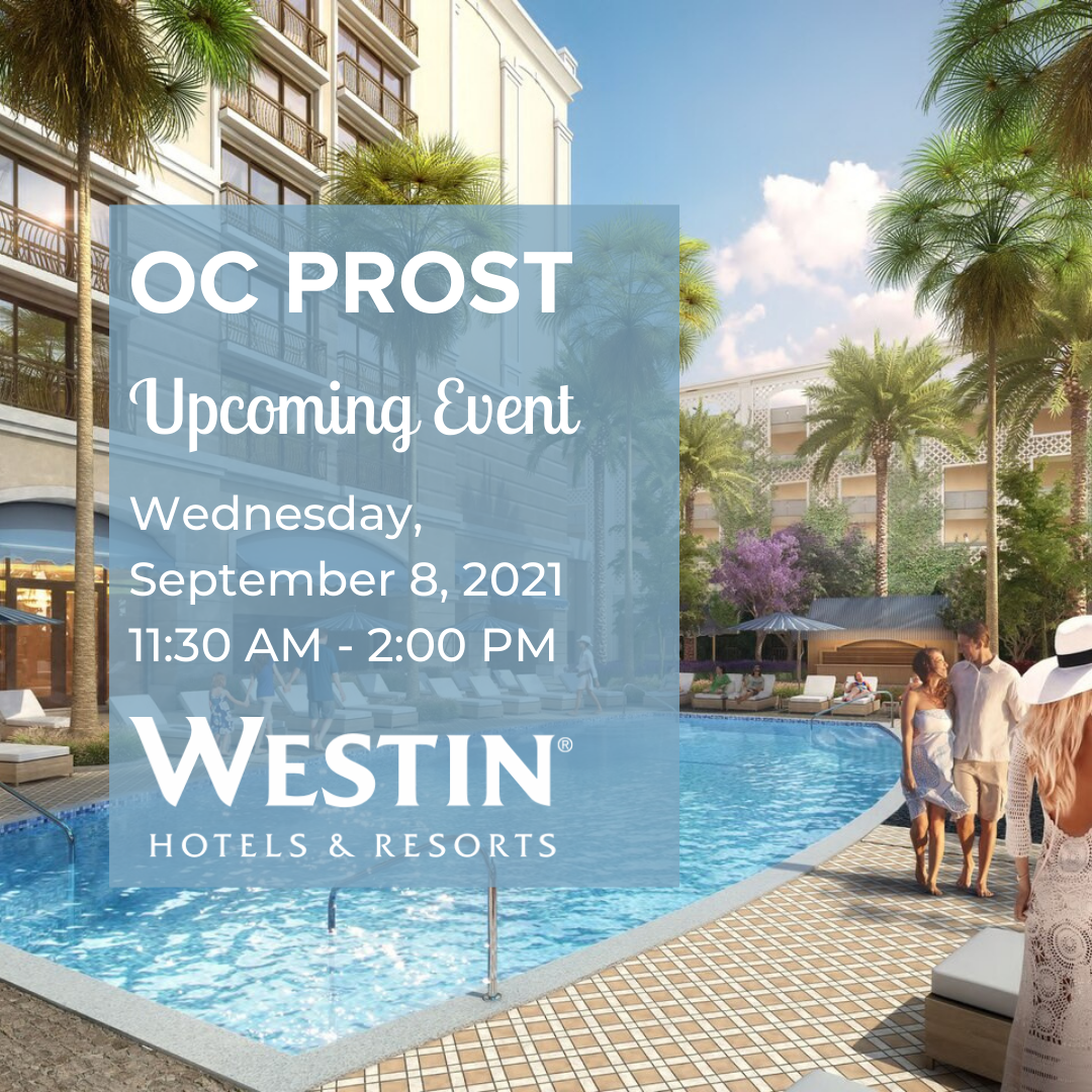 { Upcoming Events } — OC PROST