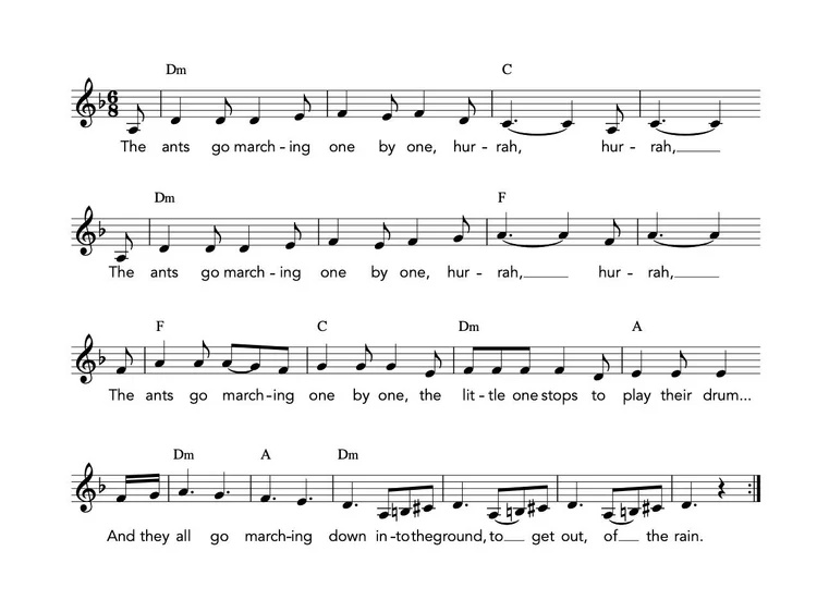 The Ants Go Marching — Music For All Library