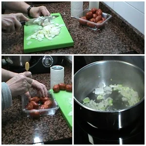 Chorizos con cebolla a la cerveza | Cocinando a mi manera