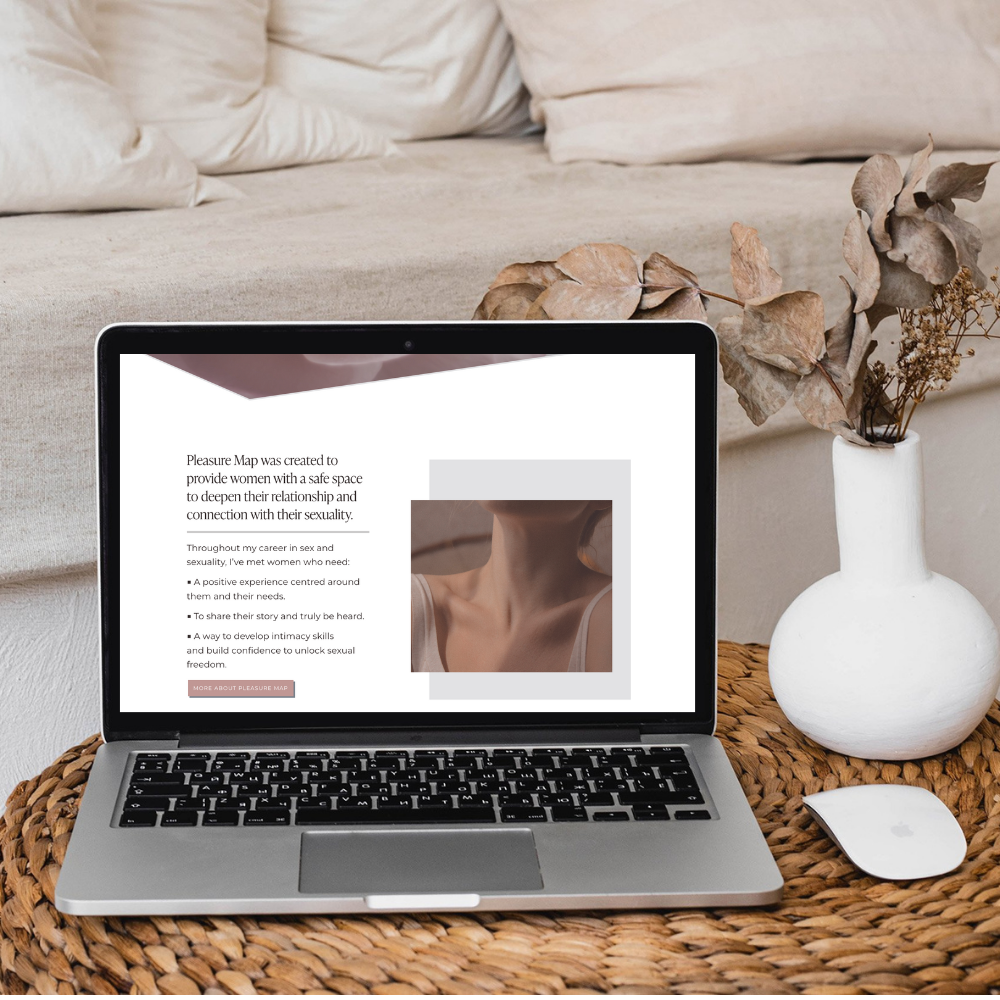 PLEASURE MAP — llse Singer, Squarespace Website Design
