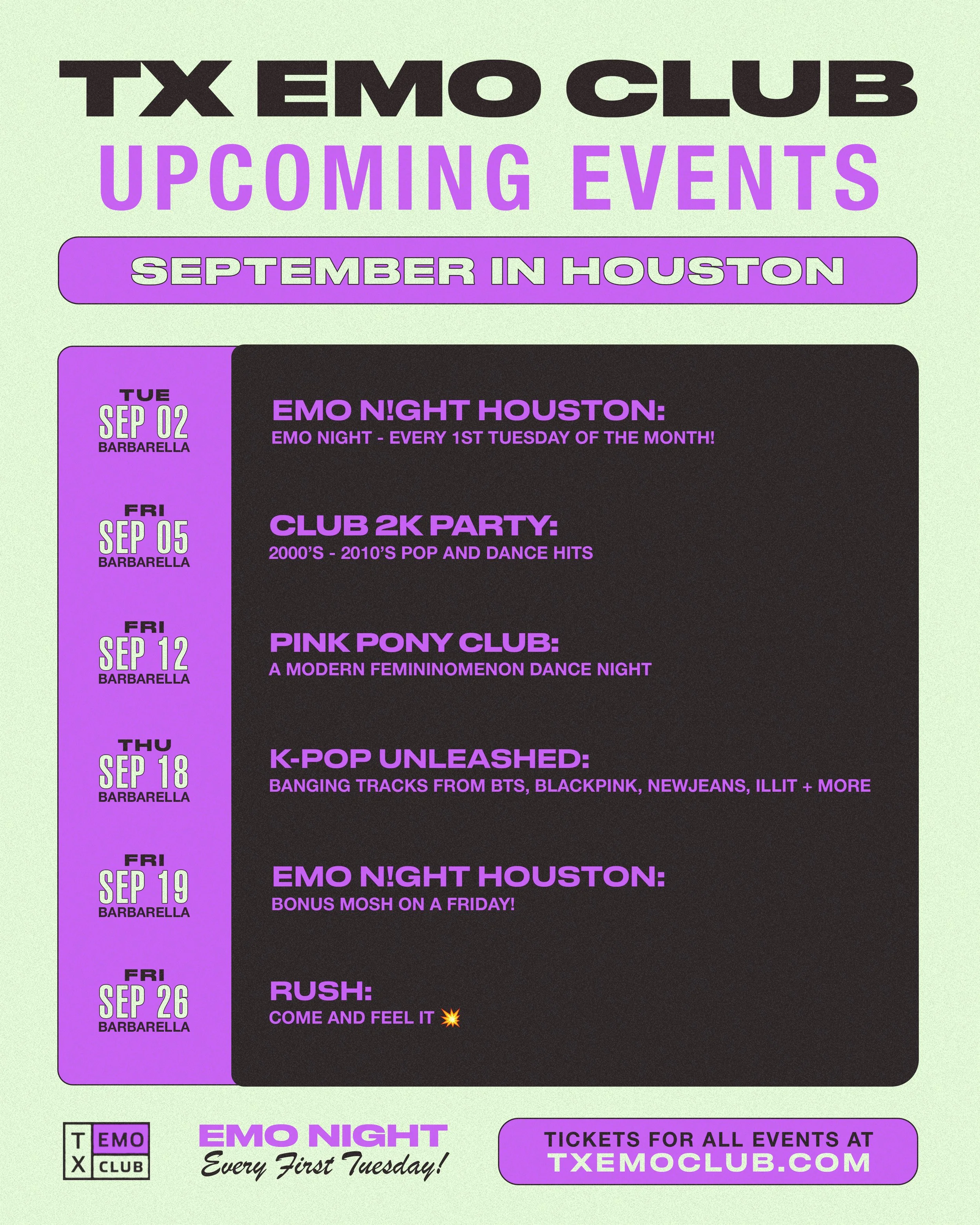 TX EMO CLUB