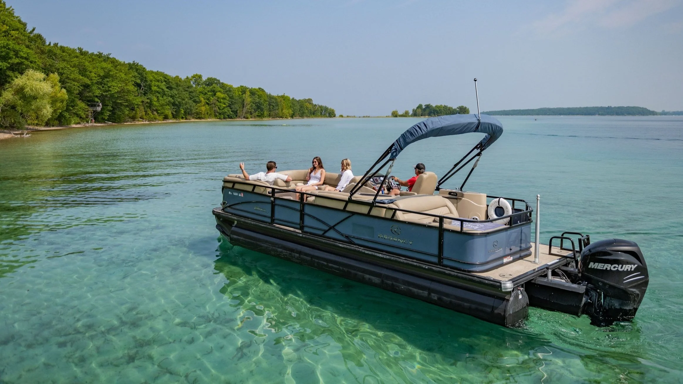 Wind Dancer Traverse City Sailing Tours & Pontoon Charters