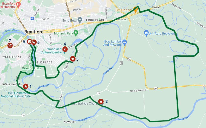 Brantford History Bike Loop — Grand Trails