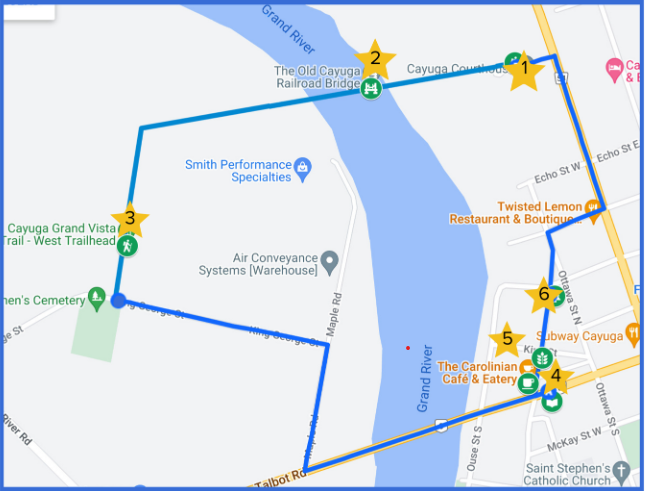 CAYUGA WALKING LOOP — Grand Trails