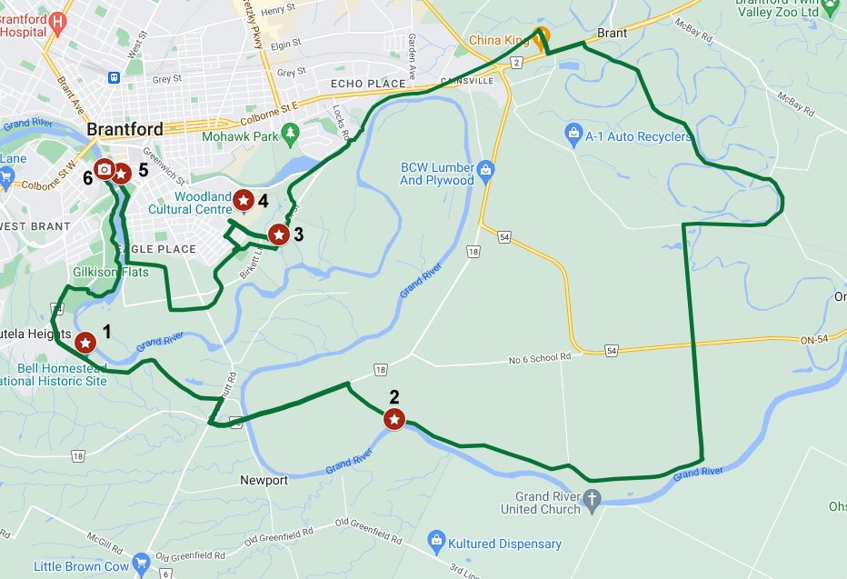 BRANTFORD HISTORY BIKE LOOP — Grand Trails