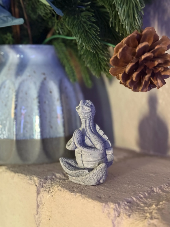 Luck Kanji Symbol Stone Plaque | Backyard Stone Art