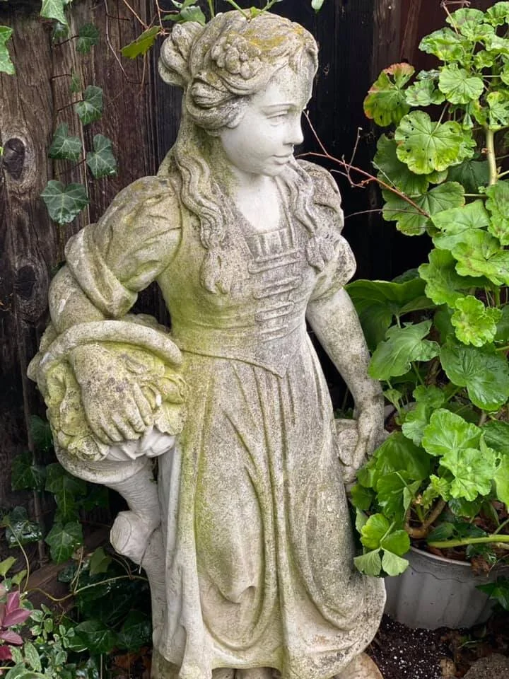 Concrete Butterfly Sundial Statue-Timeless Garden Decor | Backyard ...