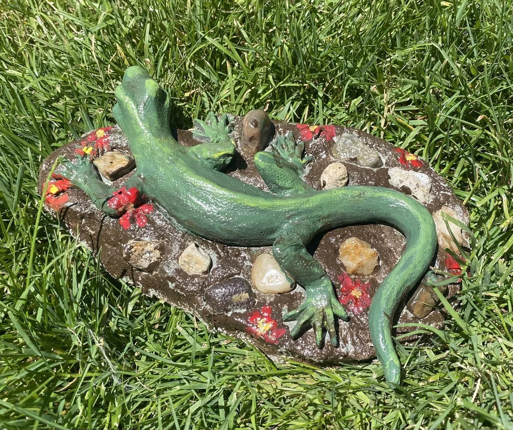 Concrete Sun and Cloud Sundial Statue-Timeless Garden Decor | Backyard ...