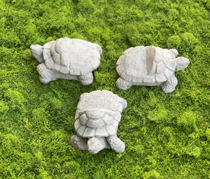 Sleeping Cat Concrete Planter Feet, Potty Feet | Backyard Stone Art