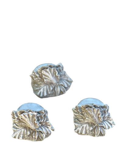 Strawberry Shaped Planter Feet, set of 3 or 4, concrete pot holders ...