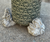Strawberry Shaped Planter Feet, set of 3 or 4, concrete pot holders ...