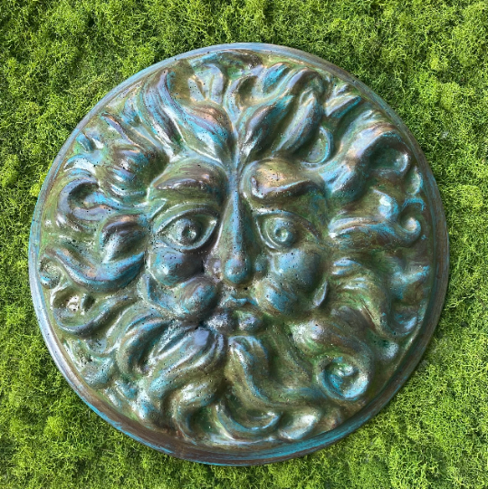 Large Dragonfly Lily Pad Stepping Stone | Backyard Stone Art
