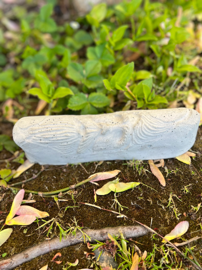 Oak man garden plaque, Concrete garden face, garden gift, oak green man ...