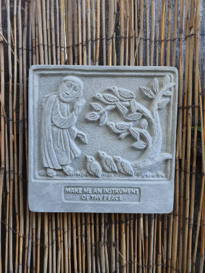 Concrete Tree Face Plaque for your Garden | Backyard Stone Art