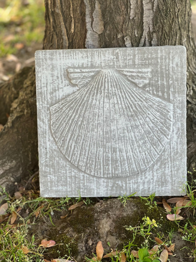 Oak man garden plaque, Concrete garden face, garden gift, oak green man ...