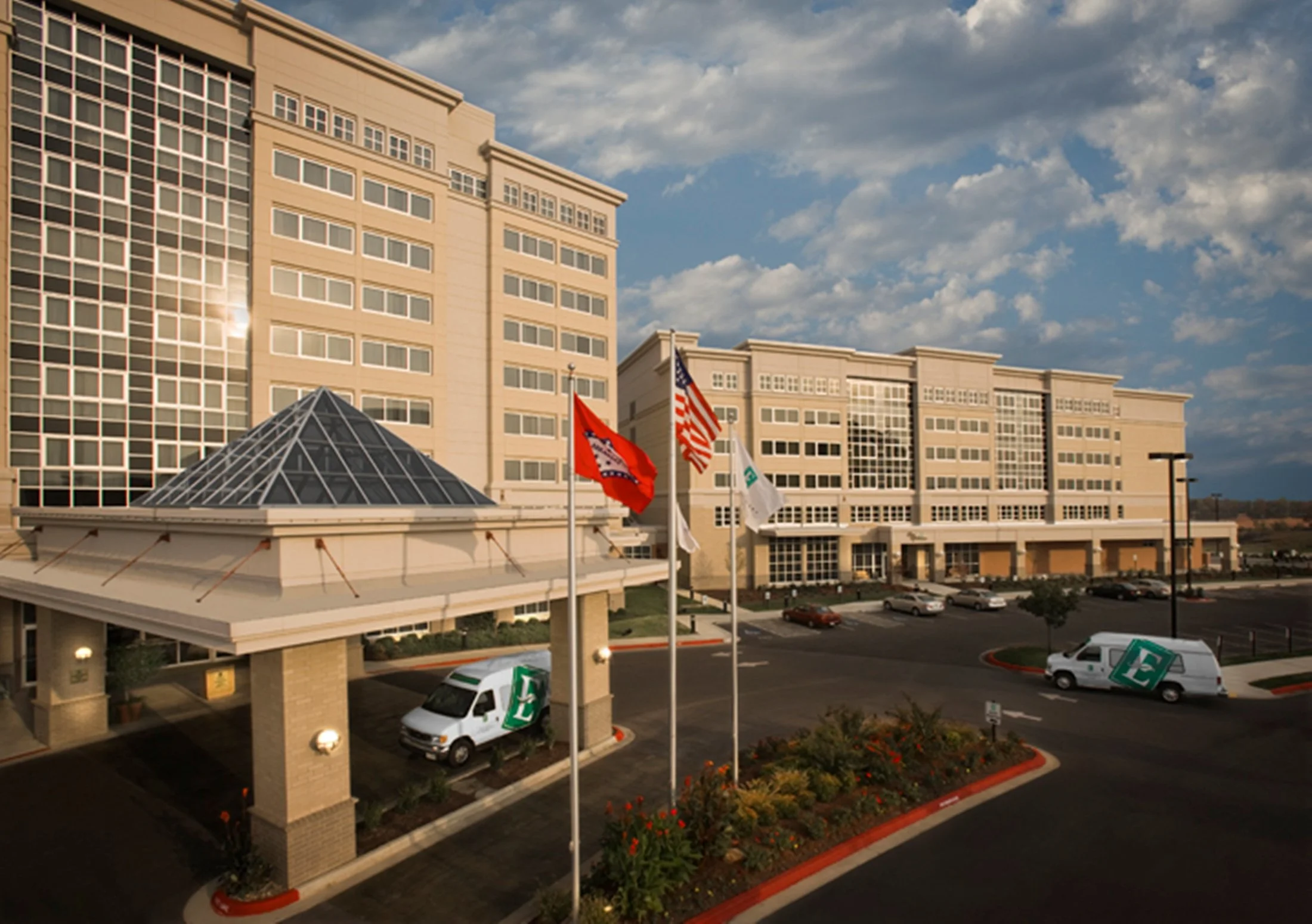 Embassy Suites Rogers Atrium — Self Walk