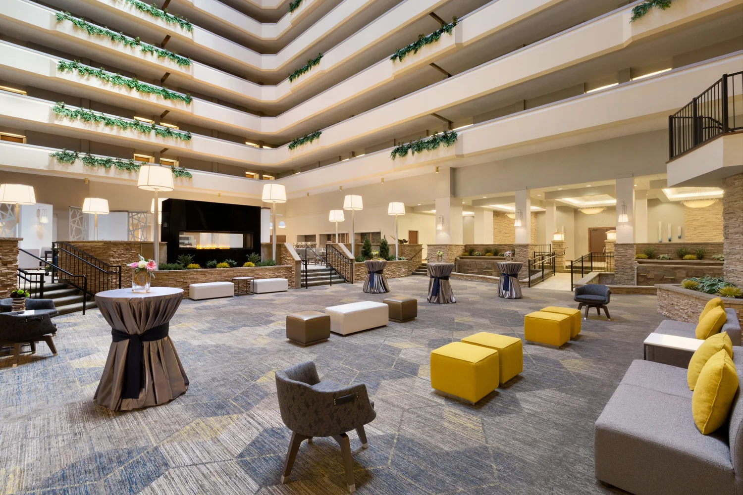 Hilton Fort Collins Atrium — Self Walk