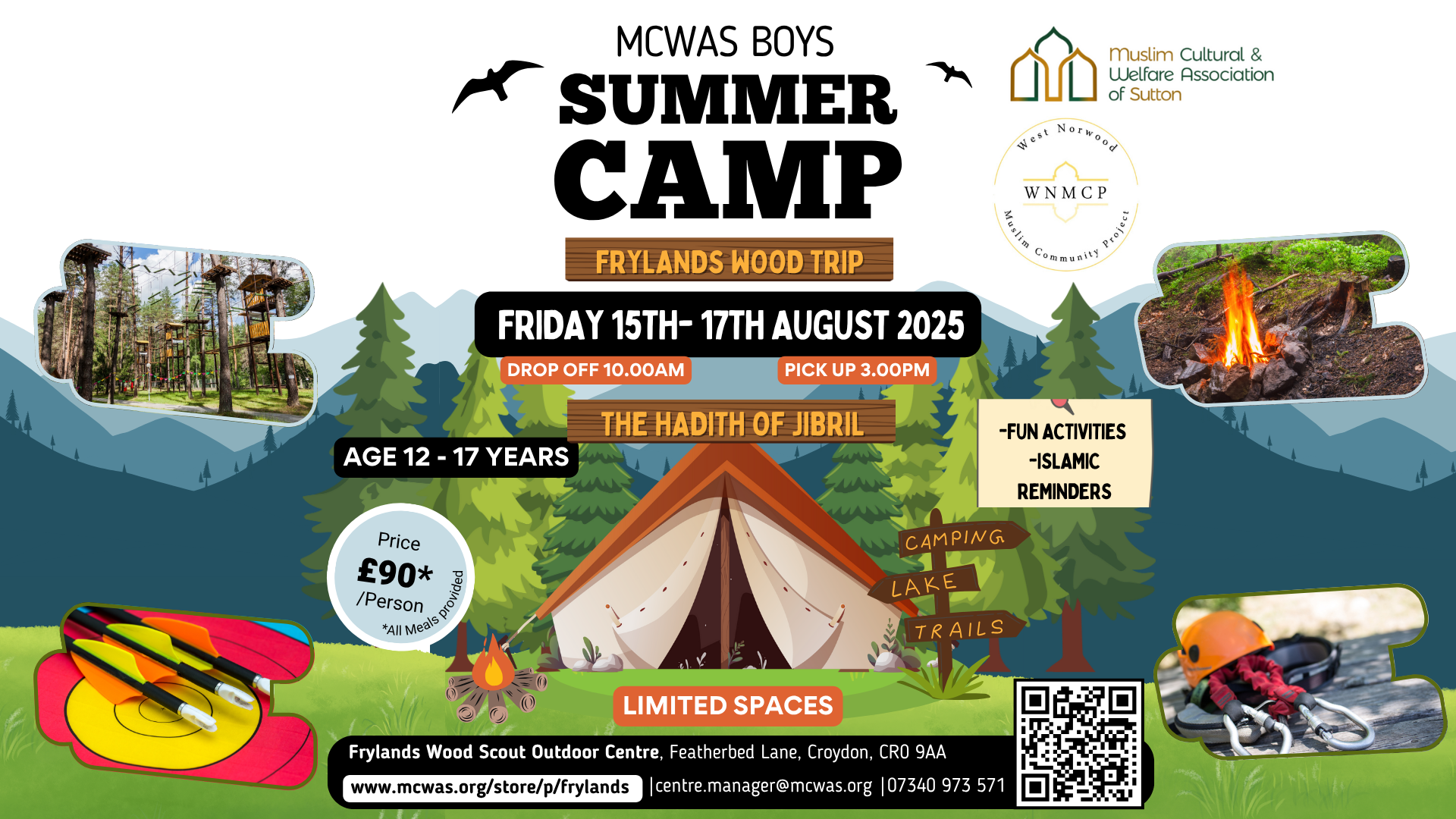 Frylands Wood Trip - MCWAS Boys Summer Youth Camp 2025 — Muslim ...