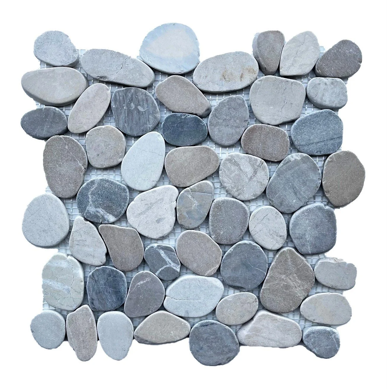 Sliced & Tumbled Pebbles — Toemi Island Rock