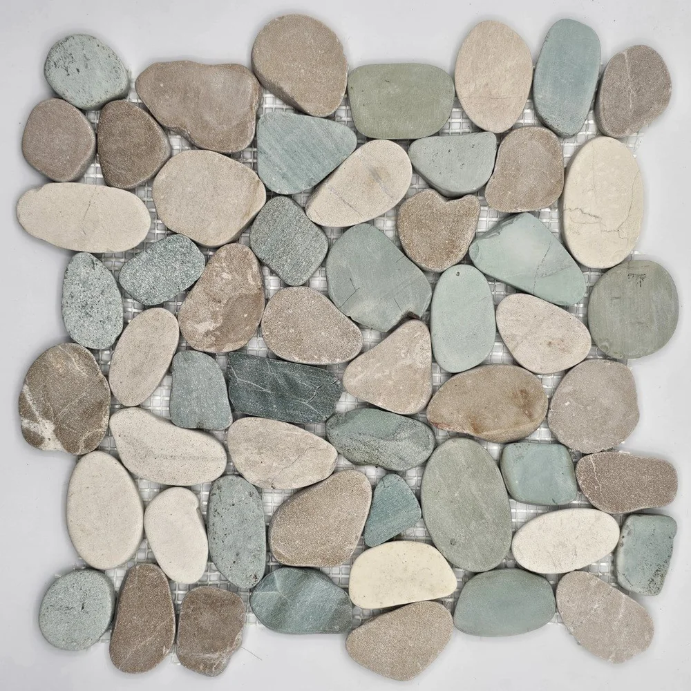 Sliced & Tumbled Pebbles — Toemi Island Rock