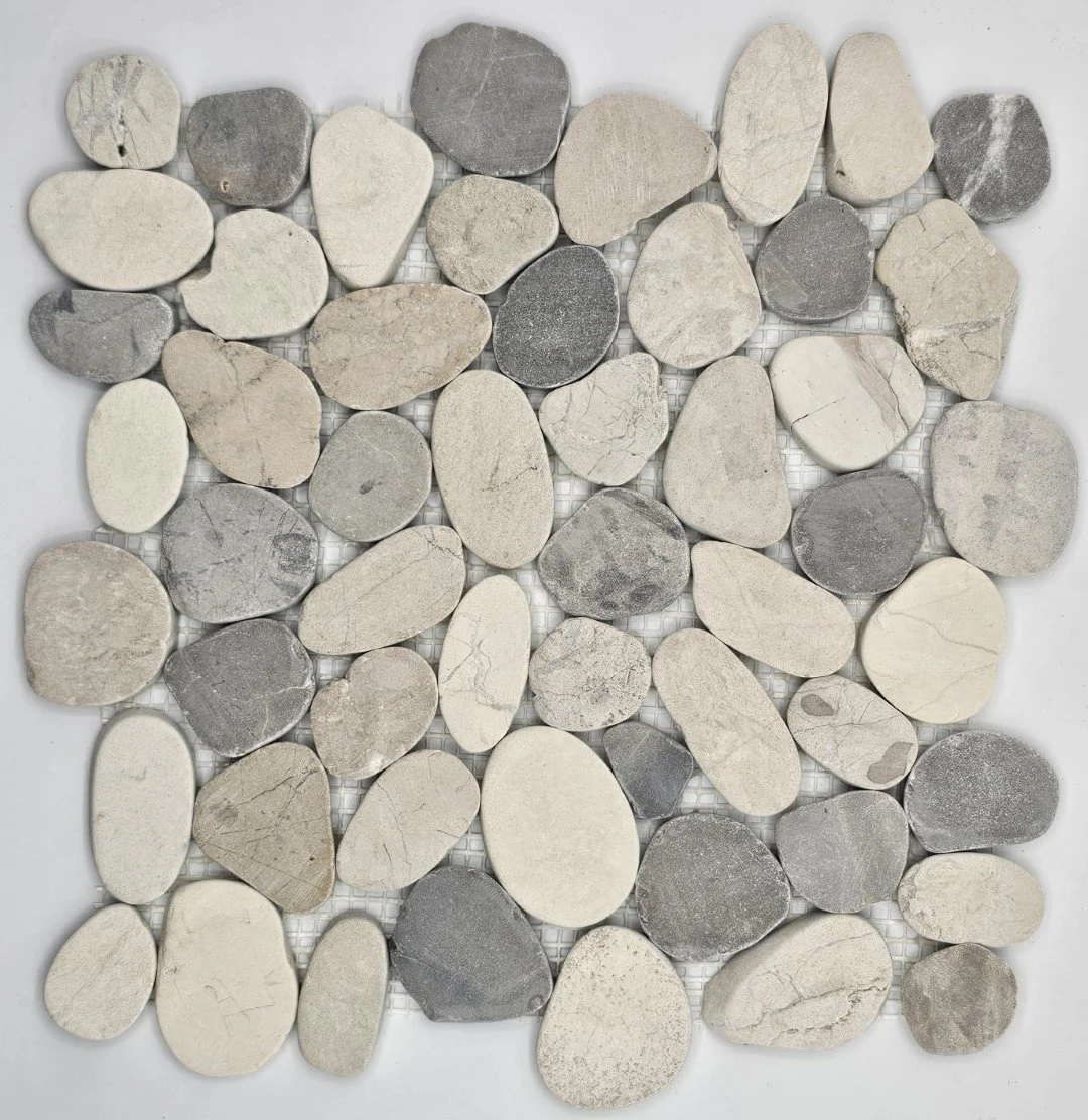 Sliced & Tumbled Pebbles — Toemi Island Rock