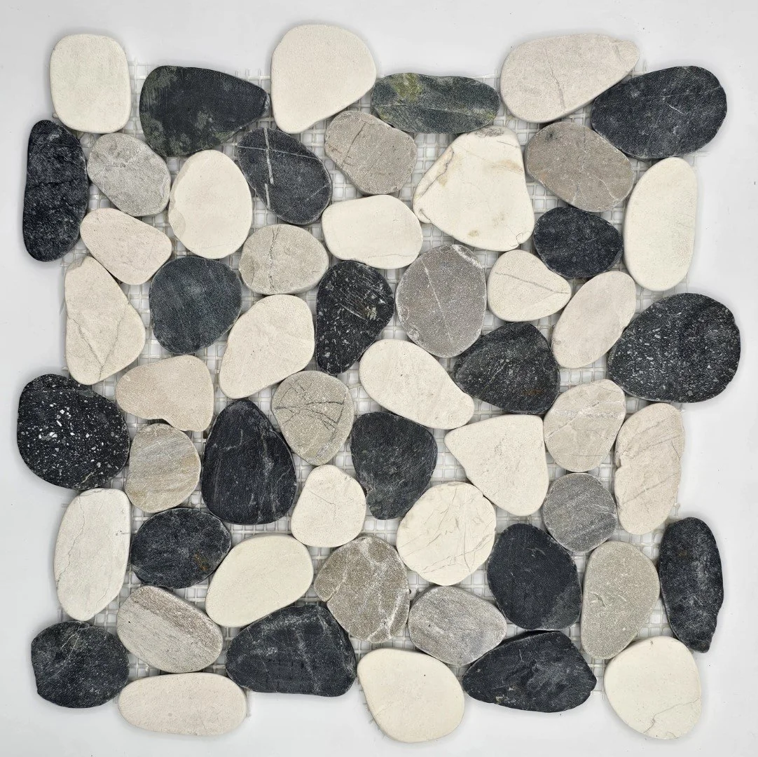 Sliced & Tumbled Pebbles — Toemi Island Rock