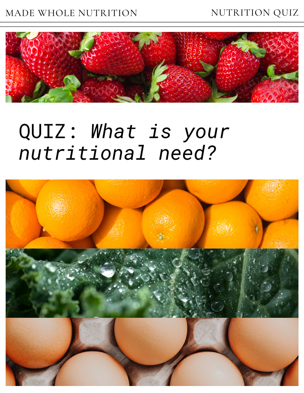 quizzes — Functional Health Research + Resources — Made Whole Nutrition