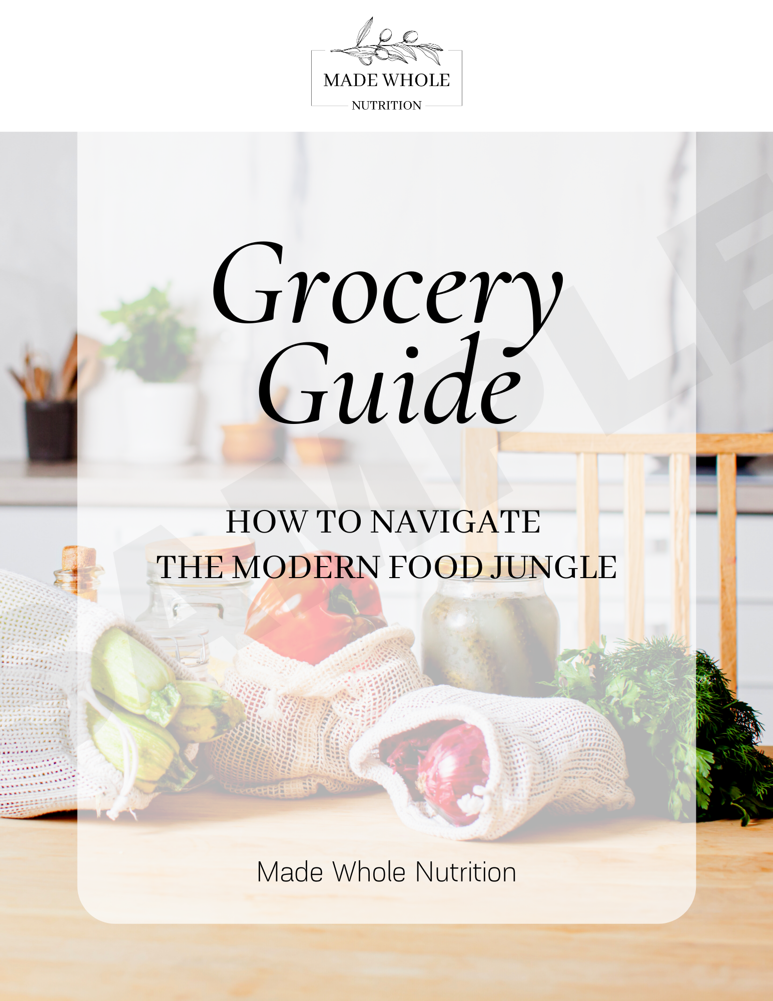 Grocery Guide (ebook) — Functional Health Research + Resources — Made ...