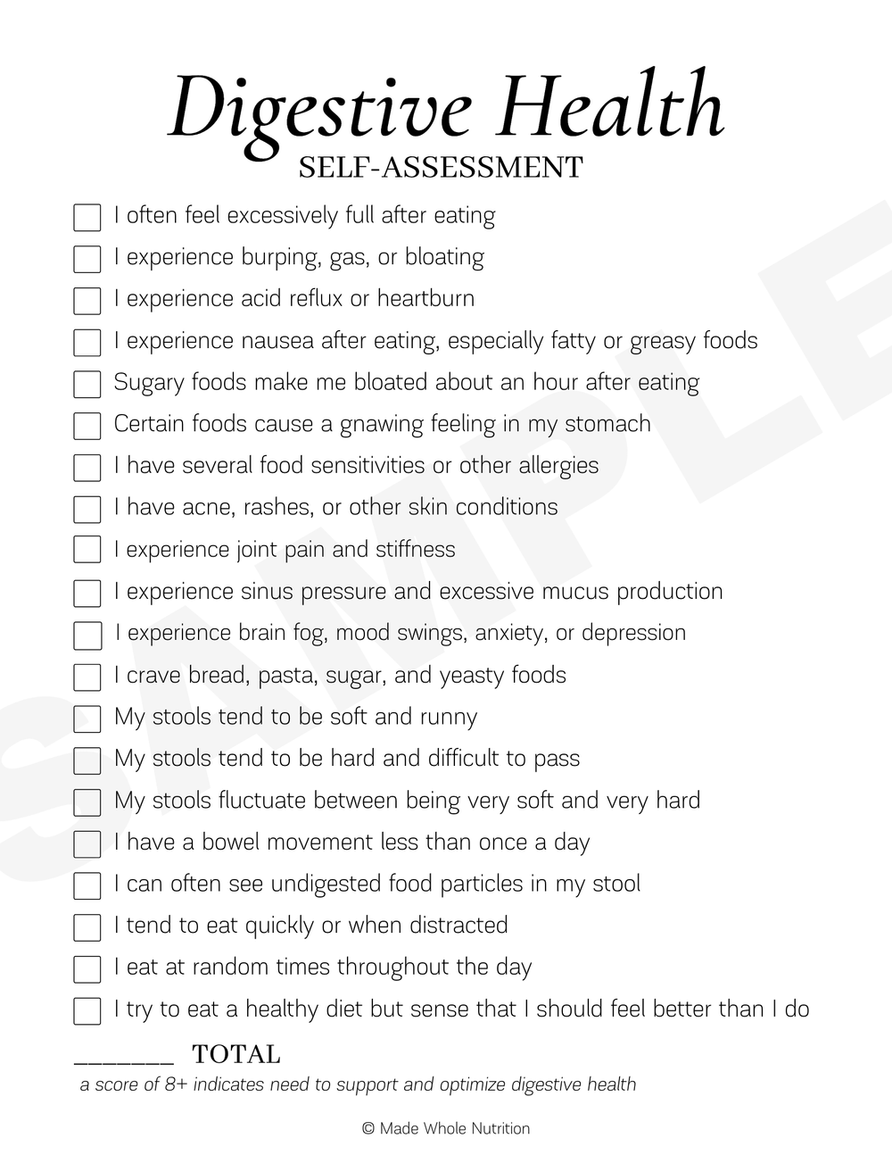 Micronutrient Guide (handout bundle) — Functional Health Research ...