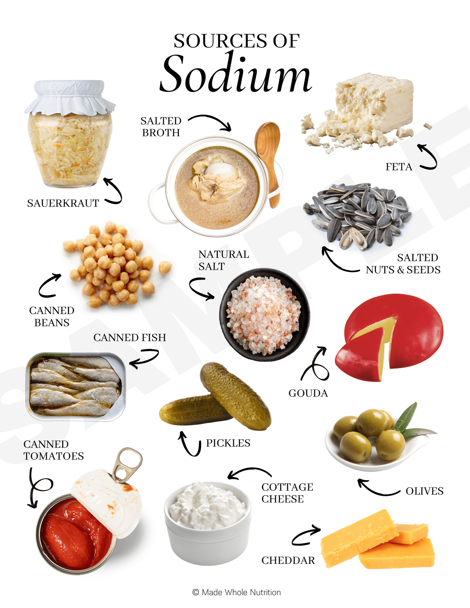 Prebiotic Foods Handout — Functional Health Research + Resources — Made ...