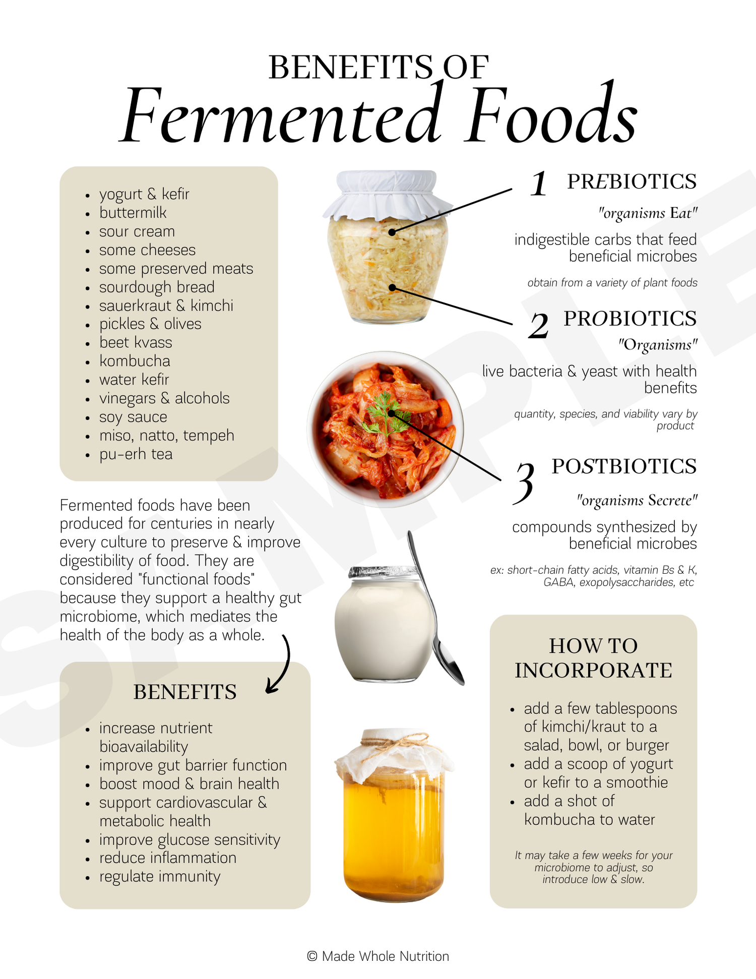 Anti-Candida Meal Blueprint Handout — Functional Health Research ...