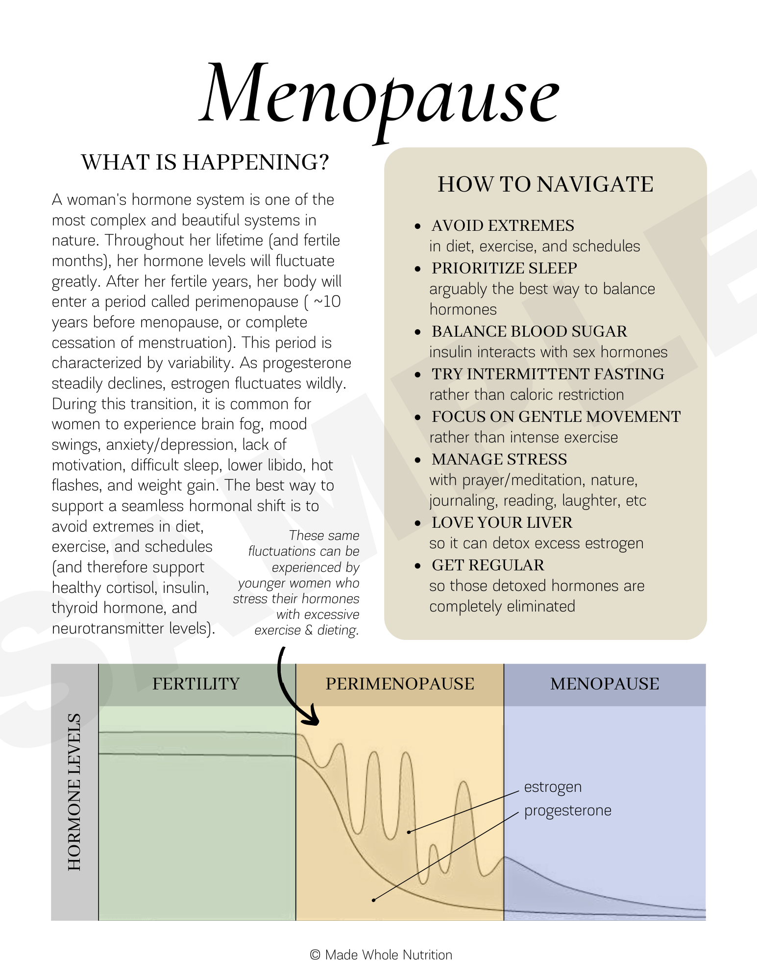 Estrogen Balance Handout — Functional Health Research + Resources ...
