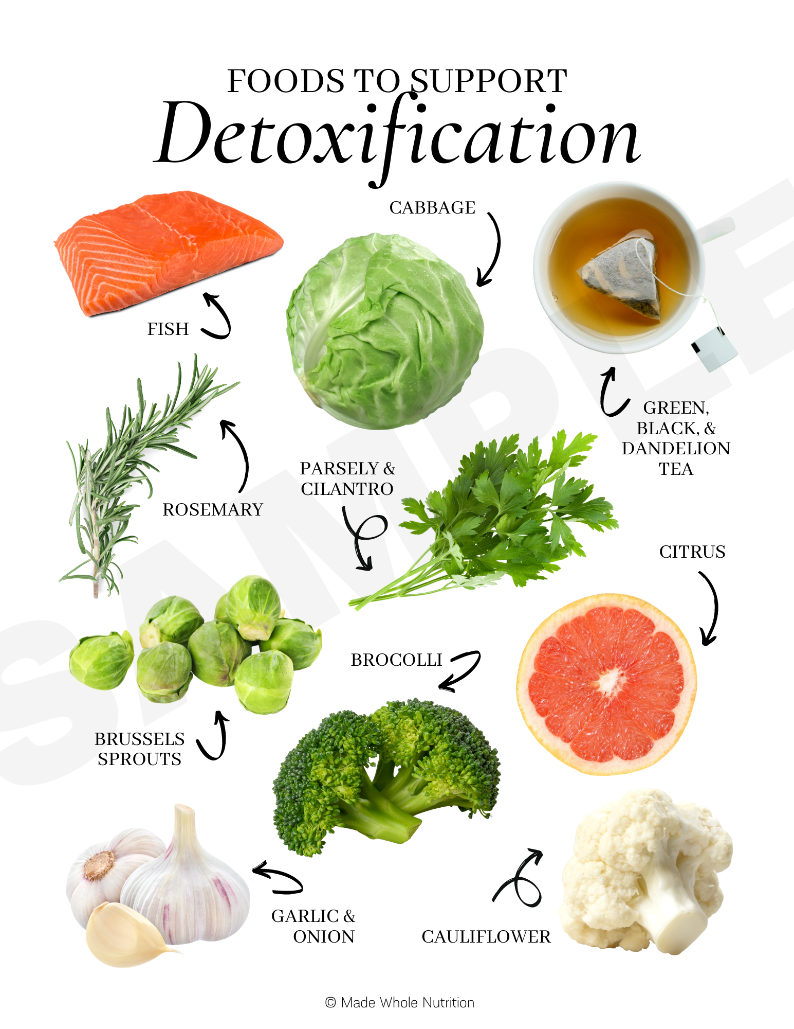 Detox Pathways Handout — Functional Health Research + Resources — Made ...