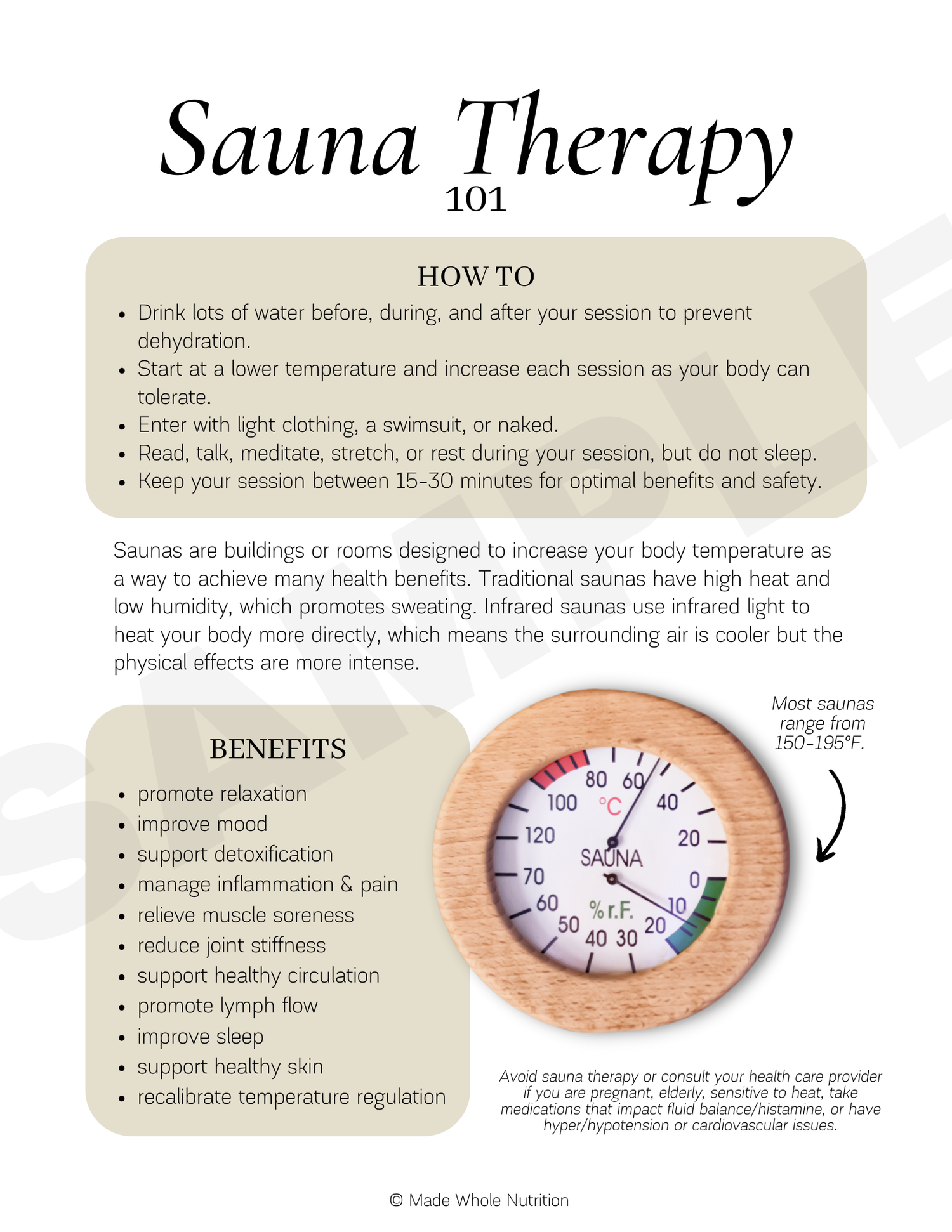 Detox Pathways Handout — Functional Health Research + Resources — Made ...