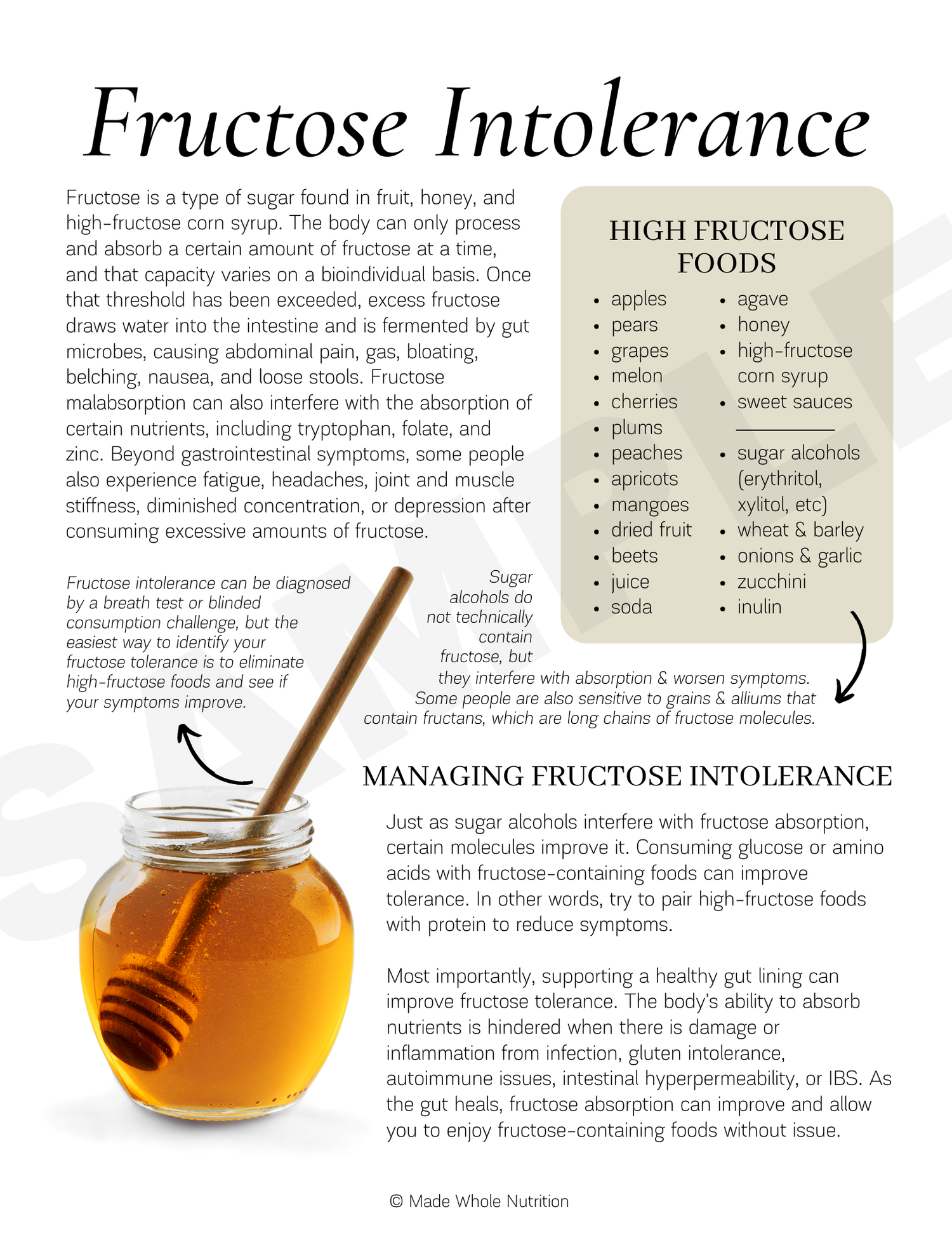 Constipation Handout — Functional Health Research + Resources — Made ...