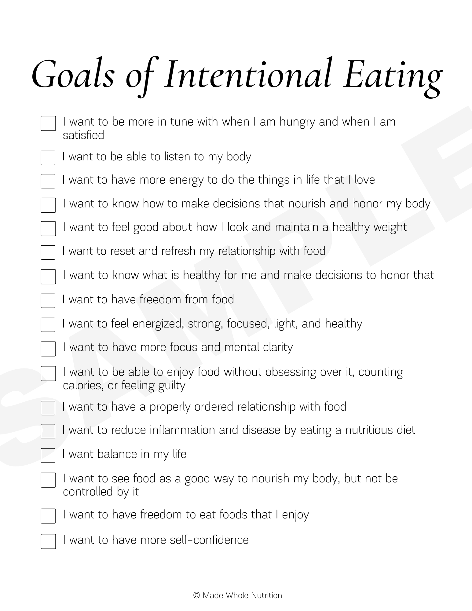 20 Tips for Eating in a State of Receiving Handout — Functional Health ...