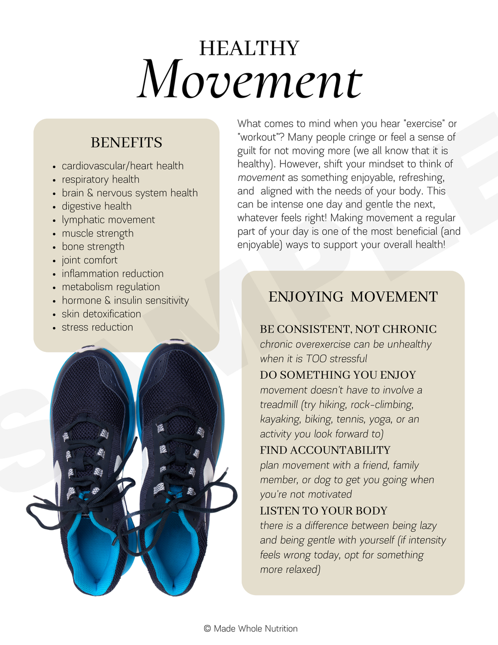 Stress Bucket Handout — Functional Health Research + Resources — Made ...