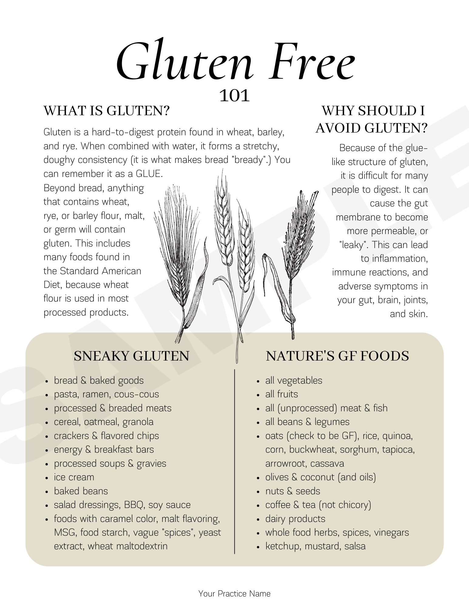 Digestive Health (handout bundle) — Functional Health Research ...