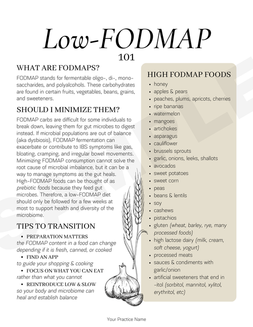 Macro Basics (handout bundle) — Functional Health Research + Resources ...