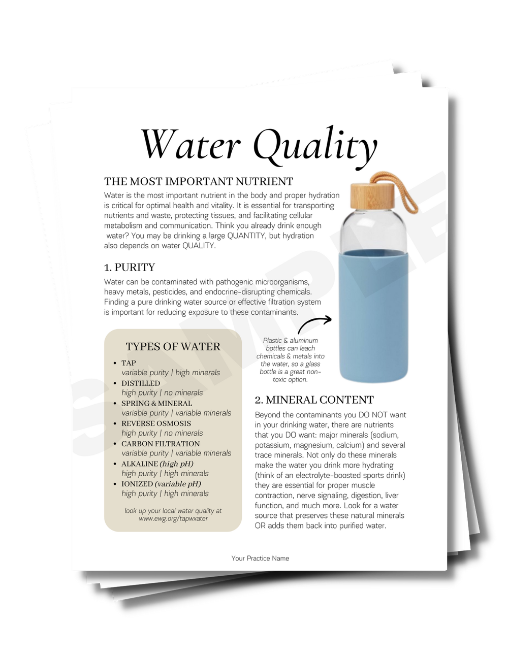 All Handouts Bundle — Functional Health Research + Resources — Made ...