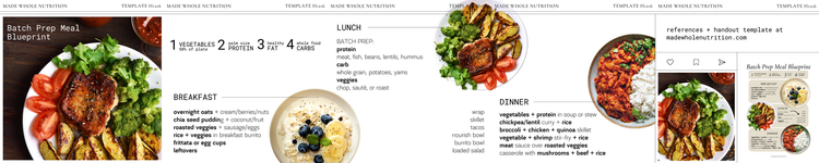 Batch Prepping: 18 Easy & Customizable Meal Ideas — Functional Health ...