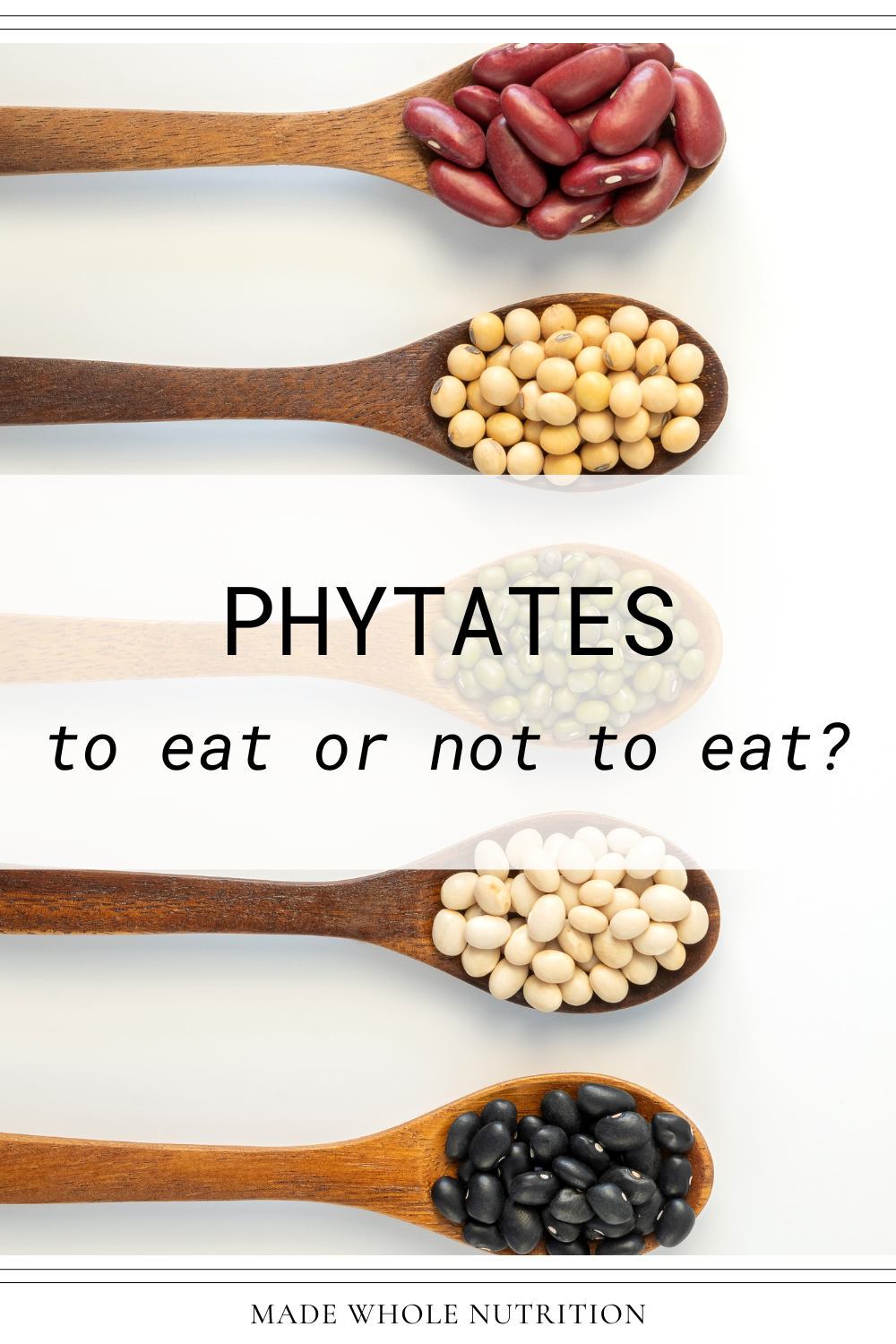 PHYTATES: to eat or not to eat? — Functional Health Research ...