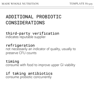 How to Read a Probiotic Label like a Functional Nutritionist ...