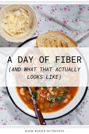A DAY OF FIBER (and what that actually looks like) — Functional Health ...