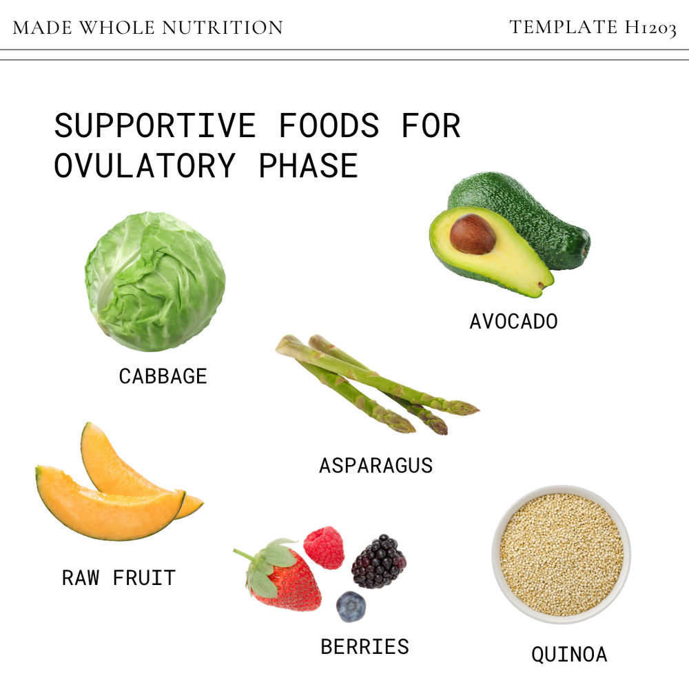 OVULATORY PHASE Cycle Syncing Guide — Functional Health Research ...