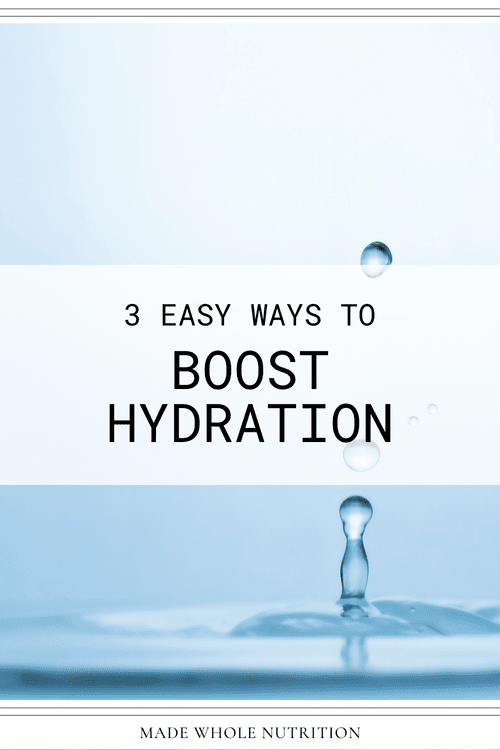 3 Easy Ways to Boost HYDRATION — Functional Health Research + Resources ...