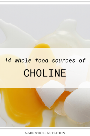 14 Whole Food Sources of Choline — Functional Health Research ...