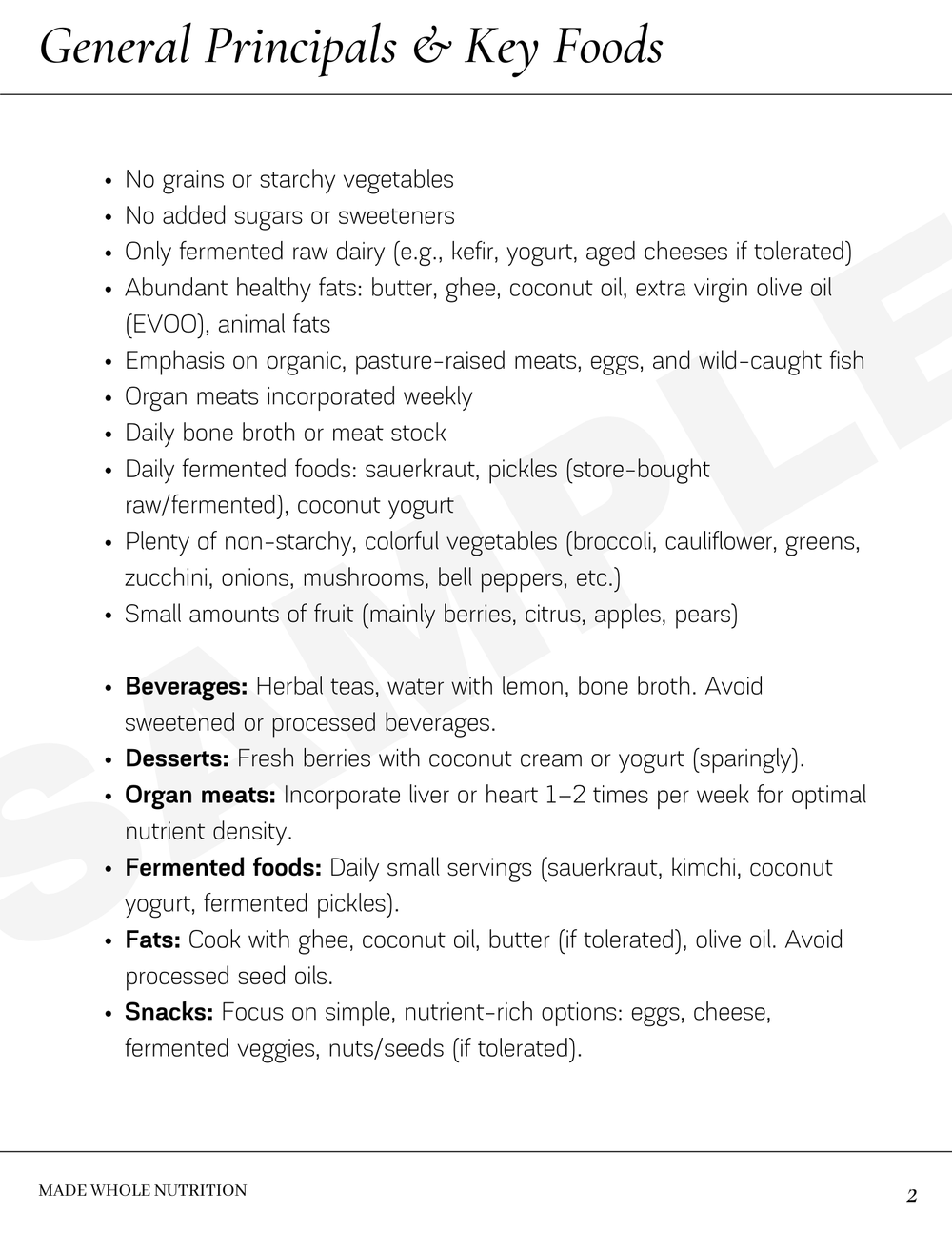 All Handouts Bundle — Functional Health Research + Resources — Made ...